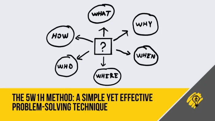 The 5W1H Method | Entrepreneurship in a Box