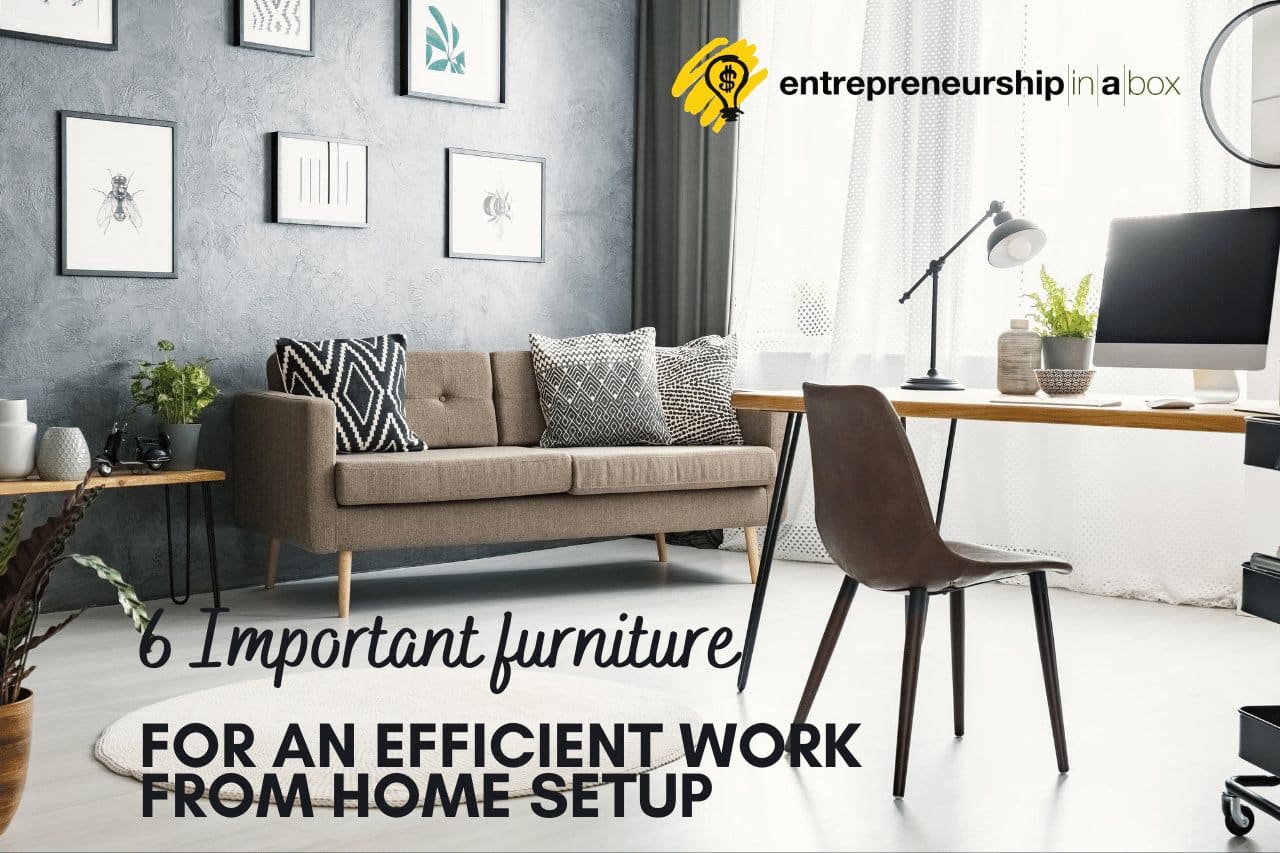 6 Office Furniture for Efficient Work from Home | Productivity