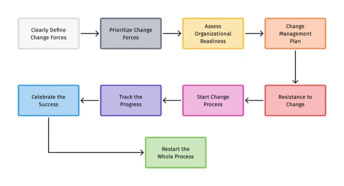 How to Implement the Organizational Change Process?