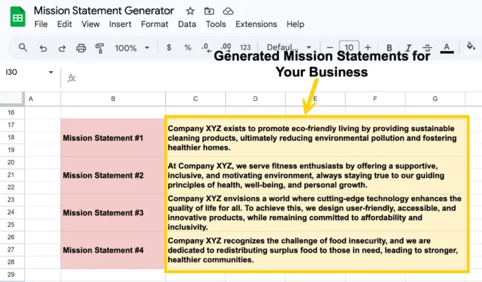 Mission Statement Generator: Create Your Purpose