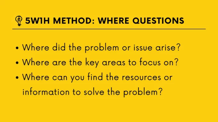 The 5W1H Method | Entrepreneurship in a Box