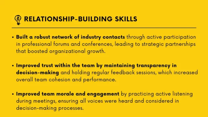 Top Leadership Skills to Improve Your Leadership Resume ...